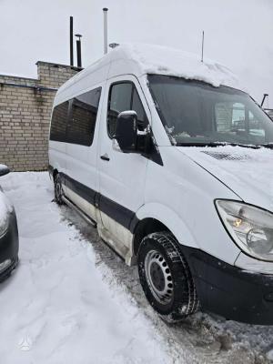 White Mercedes-Benz Sprinter 2012 in Kaunas, with an engine capacity of 2.14 L and mileage of 380 thousand km for 8595 €, photo 2 on AUTOMOTO.COM.LV