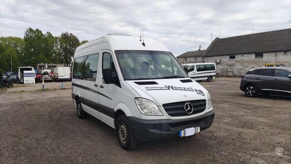 White Mercedes-Benz Sprinter 2012 in Klaipeda, with an engine capacity of 2.14 L and mileage of 268 thousand km for 10100 €, photo 9 on AUTOMOTO.COM.LV