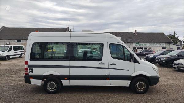 White Mercedes-Benz Sprinter 2012 in Klaipeda, with an engine capacity of 2.14 L and mileage of 268 thousand km for 10100 €, photo 10 on AUTOMOTO.COM.LV