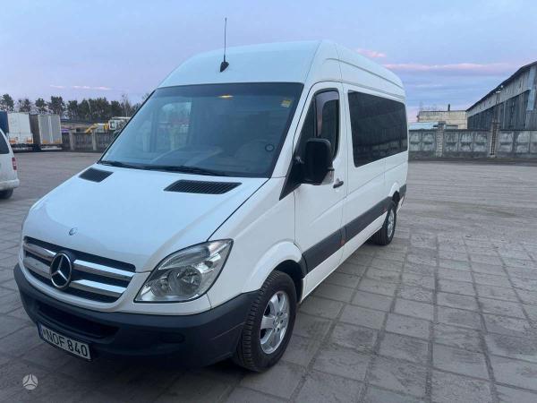White Mercedes-Benz Sprinter 2012 in Kaunas, with an engine capacity of 2.14 L and mileage of 16 thousand km for 12500 €, photo 1 on AUTOMOTO.COM.LV