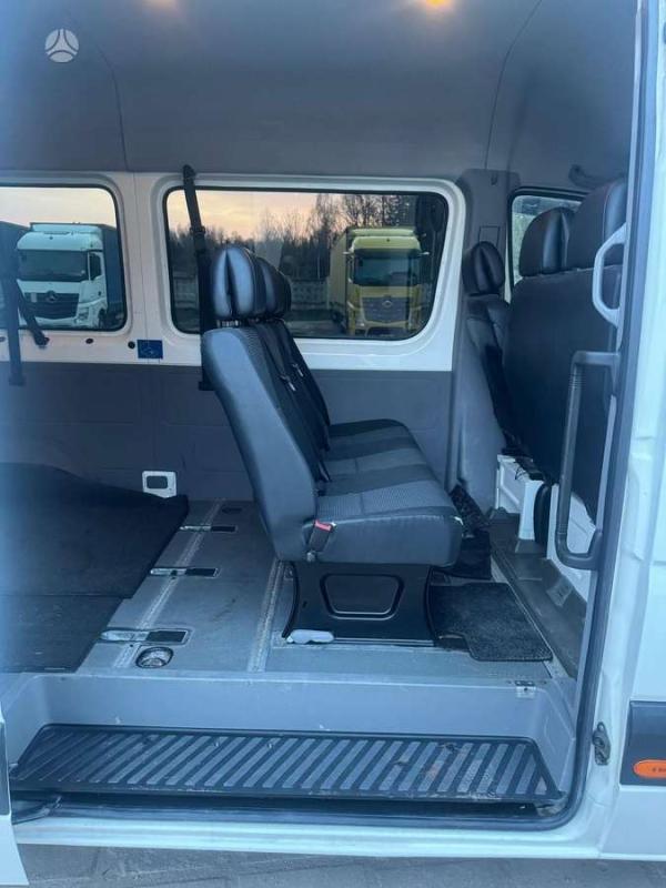White Mercedes-Benz Sprinter 2012 in Kaunas, with an engine capacity of 2.14 L and mileage of 16 thousand km for 12500 €, photo 9 on AUTOMOTO.COM.LV