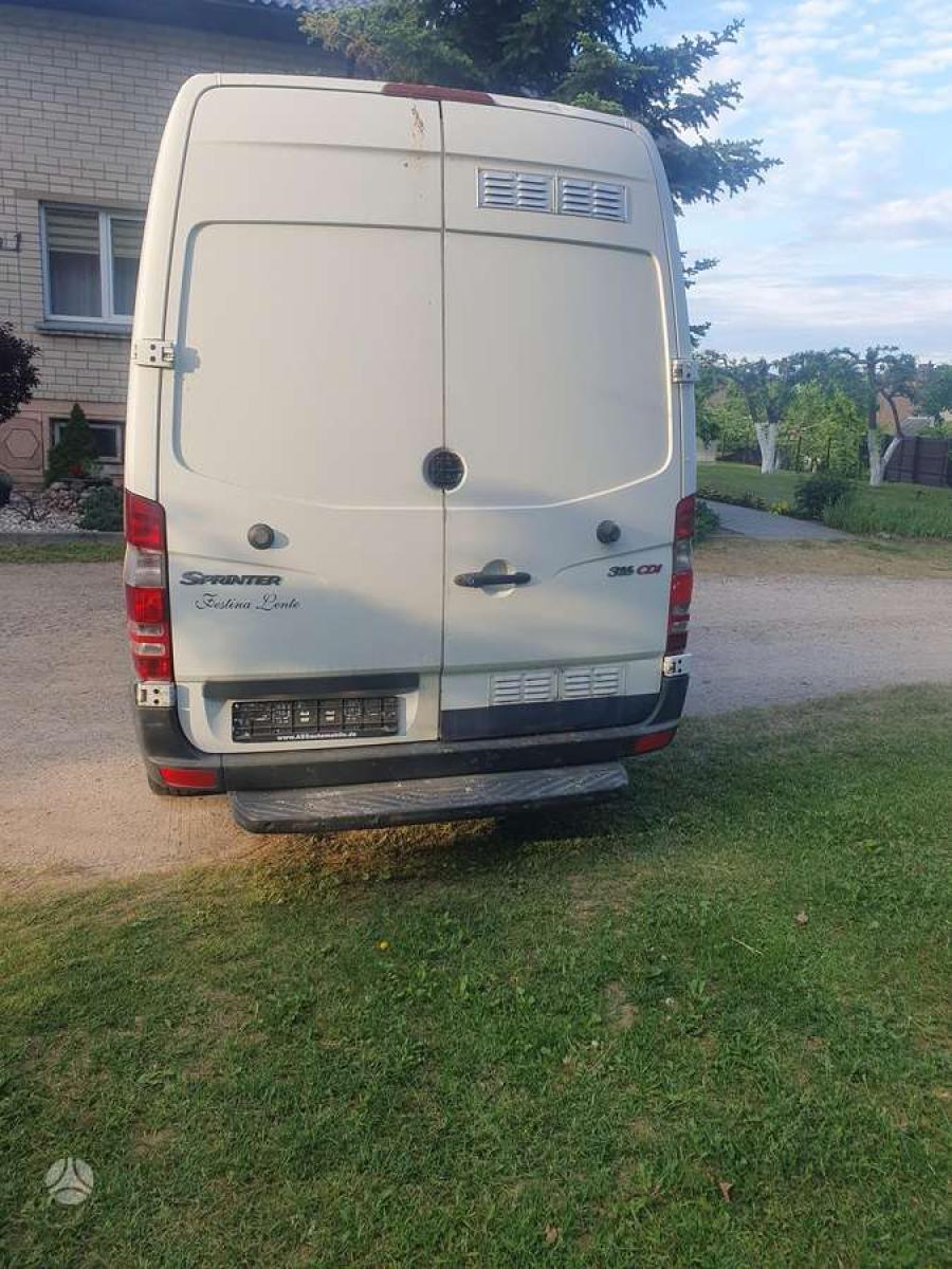 Balts Mercedes-Benz Sprinter 2012 Raseiniai, ar dzinēja tilpumu 2.20 L un nobraukumu 350 tūkst. km par 5950 €, foto 4 vietnē AUTOMOTO.COM.LV
