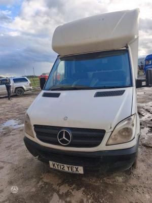 White Mercedes-Benz Sprinter 2012 in Jonava, with an engine capacity of 2.20 L and mileage of 320 thousand km for 3200 €, photo 4 on AUTOMOTO.COM.LV