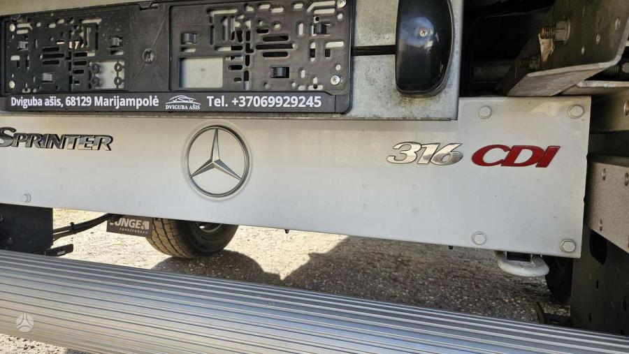 White Mercedes-Benz Sprinter 2012 in Marijampole, with an engine capacity of 2.14 L and mileage of 45 thousand km for 13189 €, photo 32 on AUTOMOTO.COM.LV