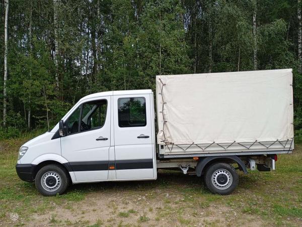 White Mercedes-Benz Sprinter 2012 in Vilnius, with an engine capacity of 2.14 L and mileage of 223 thousand km for 9250 €, photo 2 on AUTOMOTO.COM.LV