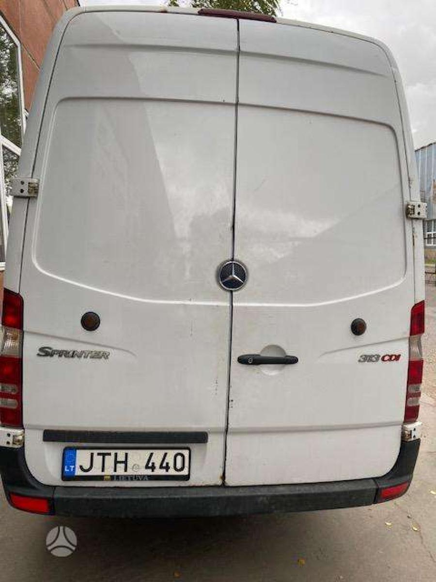 Balts Mercedes-Benz Sprinter 2012 Klaipėda, ar dzinēja tilpumu 2.14 L un nobraukumu 274 tūkst. km par 6500 €, foto 5 vietnē AUTOMOTO.COM.LV