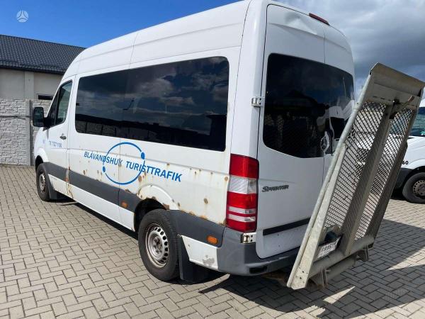 Balts Mercedes-Benz Sprinter 2012 Tauragė, ar dzinēja tilpumu 2.14 L un nobraukumu 450 tūkst. km par 4700 €, foto 7 vietnē AUTOMOTO.COM.LV