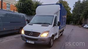 White Mercedes-Benz Sprinter 2012 in Riga, with an engine capacity of 3.00 L and mileage of 522 thousand km for 6550 €, photo  on AUTOMOTO.COM.LV