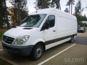 White Mercedes-Benz Sprinter 2012 in Riga, with an engine capacity of 2.20 L and mileage of 182 thousand km for 7800 €, photo 1 on AUTOMOTO.COM.LV