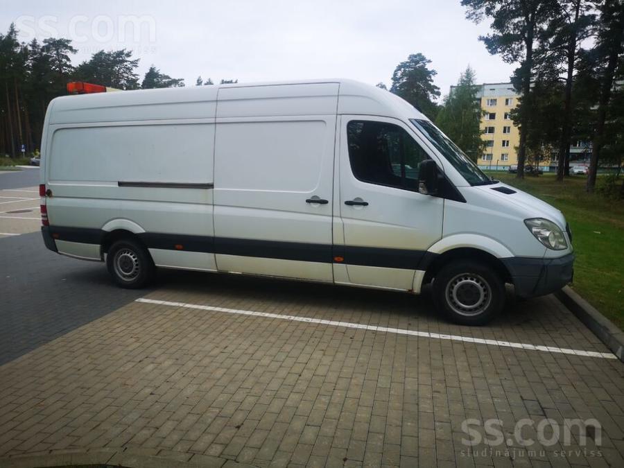 Белый Мерседес Спринтер 2012 в Рига, объемом двигателя 2.20 л и пробегом 182 тыс. км за 7800 €, фото 5 на AUTOMOTO.COM.LV
