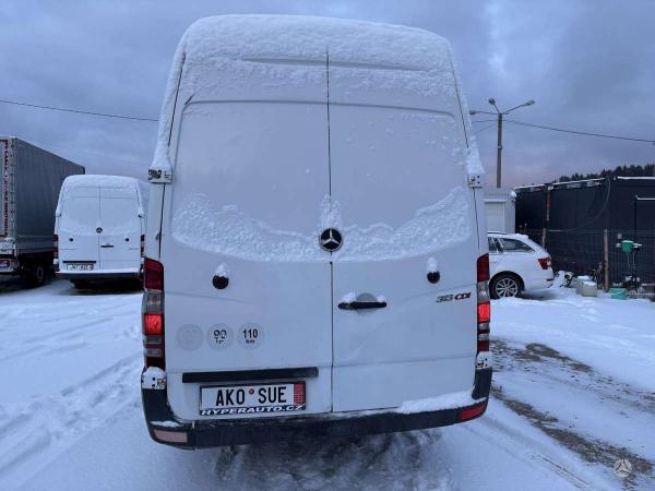 White Mercedes-Benz Sprinter 2013 in Vilnius, with an engine capacity of 2.20 L and mileage of 390 thousand km for 4700 €, photo 6 on AUTOMOTO.COM.LV