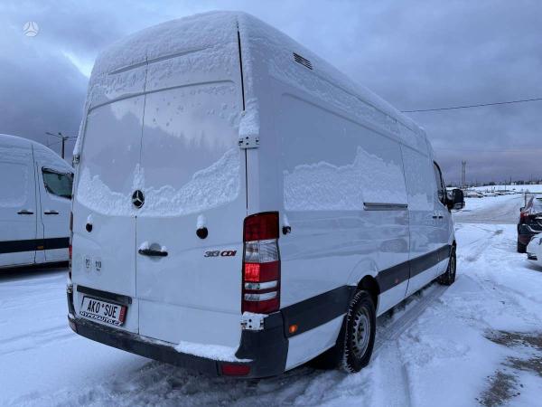 White Mercedes-Benz Sprinter 2013 in Vilnius, with an engine capacity of 2.20 L and mileage of 390 thousand km for 4700 €, photo 9 on AUTOMOTO.COM.LV