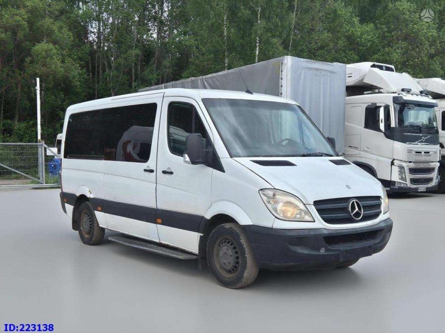 Balts Mercedes-Benz Sprinter 2013 Viļņa, ar dzinēja tilpumu 2.14 L un nobraukumu 813 tūkst. km par 7139 €, foto 1 vietnē AUTOMOTO.COM.LV