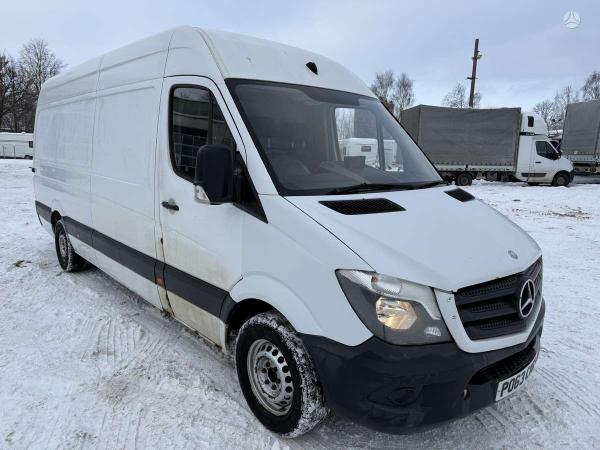 White Mercedes-Benz Sprinter 2013 in Silute, with an engine capacity of 2.20 L and mileage of 179 thousand km for 4600 €, photo 2 on AUTOMOTO.COM.LV