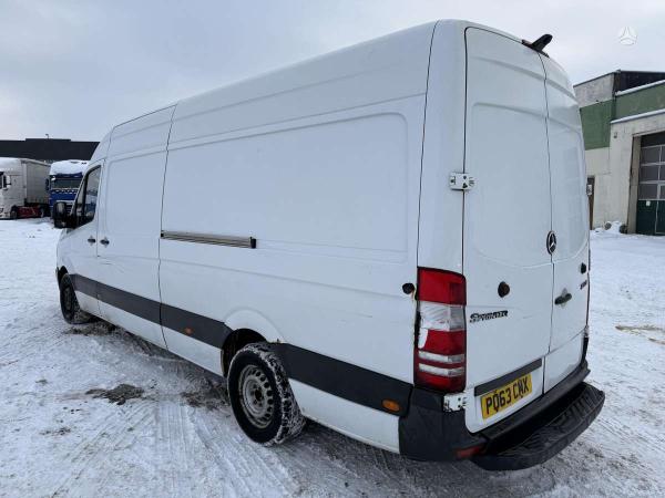 White Mercedes-Benz Sprinter 2013 in Silute, with an engine capacity of 2.20 L and mileage of 179 thousand km for 4600 €, photo 6 on AUTOMOTO.COM.LV