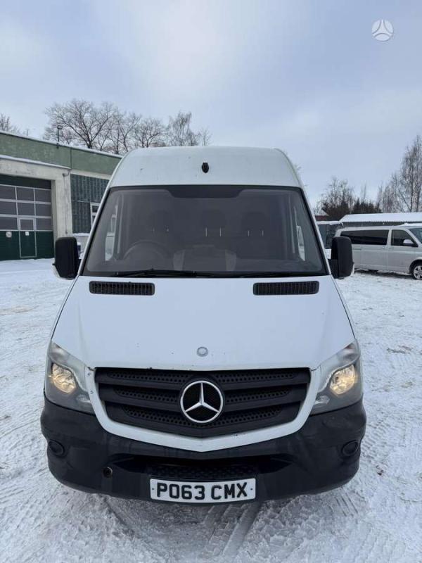 White Mercedes-Benz Sprinter 2013 in Silute, with an engine capacity of 2.20 L and mileage of 179 thousand km for 4600 €, photo 8 on AUTOMOTO.COM.LV