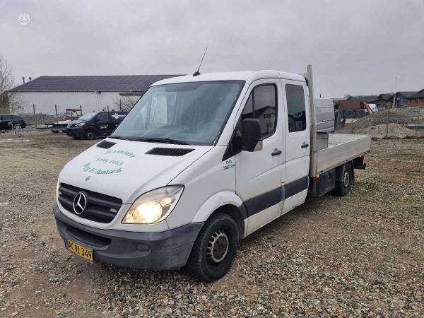 Balts Mercedes-Benz Sprinter 2013 Tauragė, ar dzinēja tilpumu 2.15 L un nobraukumu 330 tūkst. km par 8300 €, foto 1 vietnē AUTOMOTO.COM.LV