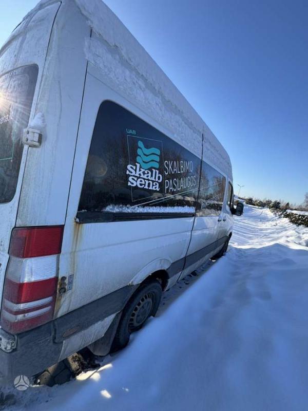 Balts Mercedes-Benz Sprinter 2013 Kauņa, ar dzinēja tilpumu 0.00 L un nobraukumu 63 tūkst. km par 4000 €, foto 4 vietnē AUTOMOTO.COM.LV