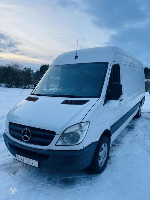 Balts Mercedes-Benz Sprinter 2013 Viļņa, ar dzinēja tilpumu 2.10 L un nobraukumu 350 tūkst. km par 6500 €, foto 2 vietnē AUTOMOTO.COM.LV