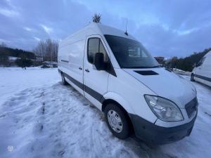 White Mercedes-Benz Sprinter 2013 in Vilnius, with an engine capacity of 2.10 L and mileage of 350 thousand km for 6500 €, photo 4 on AUTOMOTO.COM.LV