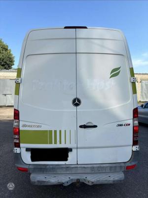 White Mercedes-Benz Sprinter 2013 in Taurage, with an engine capacity of 2.14 L and mileage of 190 thousand km for 5400 €, photo 9 on AUTOMOTO.COM.LV
