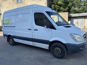White Mercedes-Benz Sprinter 2013 in Taurage, with an engine capacity of 2.14 L and mileage of 190 thousand km for 5400 €, photo 12 on AUTOMOTO.COM.LV