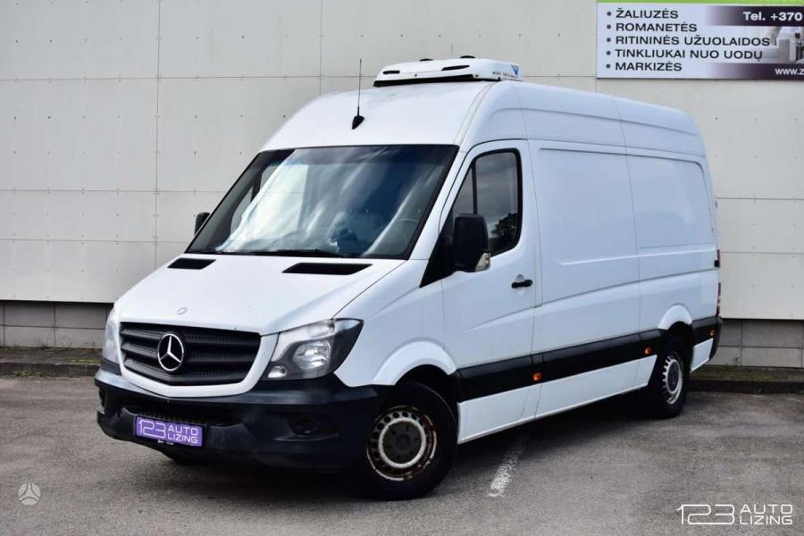White Mercedes-Benz Sprinter 2013 in Kretinga, with an engine capacity of 2.20 L and mileage of 335 thousand km for 8250 €, photo 1 on AUTOMOTO.COM.LV