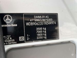 White Mercedes-Benz Sprinter 2013 in Alytus, with an engine capacity of 2.14 L and mileage of 221 thousand km for 12800 €, photo 26 on AUTOMOTO.COM.LV
