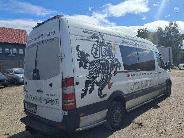 Balts Mercedes-Benz Sprinter 2013 Kauņa, ar dzinēja tilpumu 2.14 L un nobraukumu 390 tūkst. km par 9500 €, foto 2 vietnē AUTOMOTO.COM.LV
