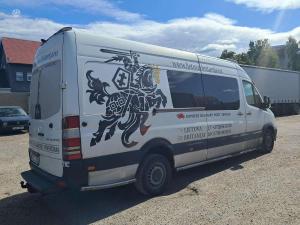 White Mercedes-Benz Sprinter 2013 in Kaunas, with an engine capacity of 2.14 L and mileage of 390 thousand km for 9500 €, photo 18 on AUTOMOTO.COM.LV
