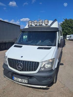 White Mercedes-Benz Sprinter 2013 in Kaunas, with an engine capacity of 2.14 L and mileage of 390 thousand km for 9500 €, photo 19 on AUTOMOTO.COM.LV
