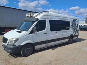 White Mercedes-Benz Sprinter 2013 in Kaunas, with an engine capacity of 2.14 L and mileage of 390 thousand km for 9500 €, photo 20 on AUTOMOTO.COM.LV