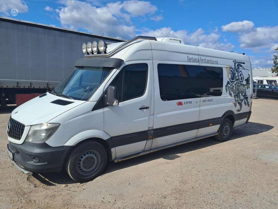 White Mercedes-Benz Sprinter 2013 in Kaunas, with an engine capacity of 2.14 L and mileage of 390 thousand km for 9500 €, photo 20 on AUTOMOTO.COM.LV