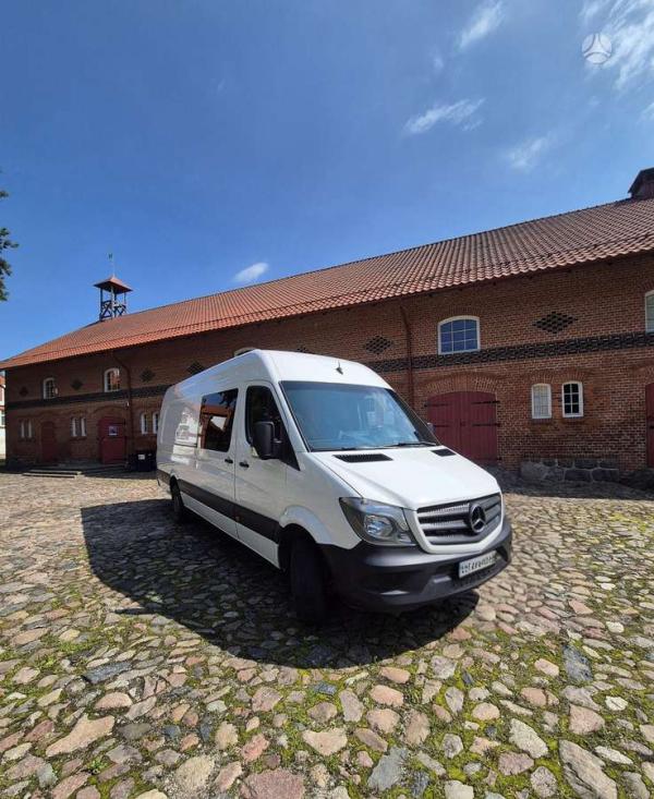 White Mercedes-Benz Sprinter 2013 in Silute, with an engine capacity of 2.20 L and mileage of 550 thousand km for 8200 €, photo 1 on AUTOMOTO.COM.LV