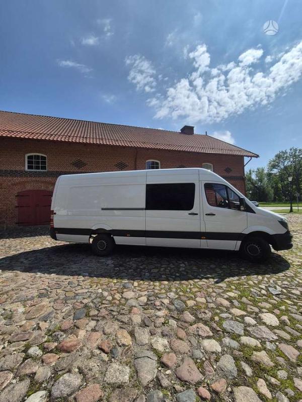 White Mercedes-Benz Sprinter 2013 in Silute, with an engine capacity of 2.20 L and mileage of 550 thousand km for 8200 €, photo 3 on AUTOMOTO.COM.LV