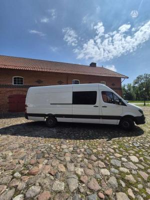 White Mercedes-Benz Sprinter 2013 in Silute, with an engine capacity of 2.20 L and mileage of 550 thousand km for 8200 €, photo 3 on AUTOMOTO.COM.LV