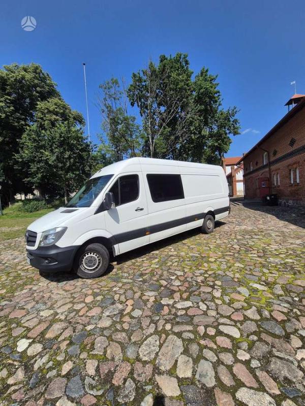 White Mercedes-Benz Sprinter 2013 in Silute, with an engine capacity of 2.20 L and mileage of 550 thousand km for 8200 €, photo 4 on AUTOMOTO.COM.LV