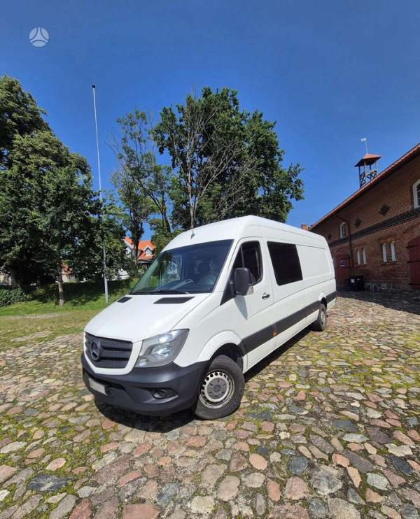 White Mercedes-Benz Sprinter 2013 in Silute, with an engine capacity of 2.20 L and mileage of 550 thousand km for 8200 €, photo 5 on AUTOMOTO.COM.LV