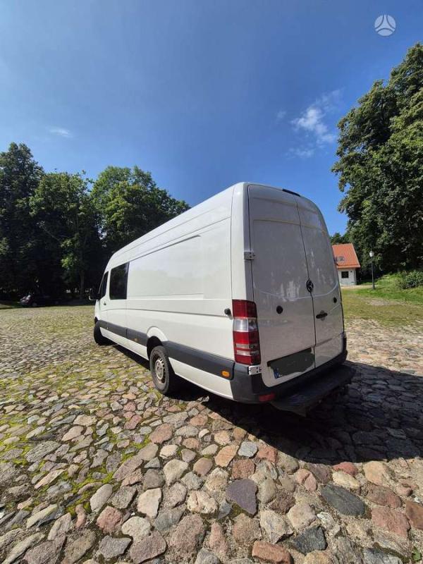 White Mercedes-Benz Sprinter 2013 in Silute, with an engine capacity of 2.20 L and mileage of 550 thousand km for 8200 €, photo 7 on AUTOMOTO.COM.LV