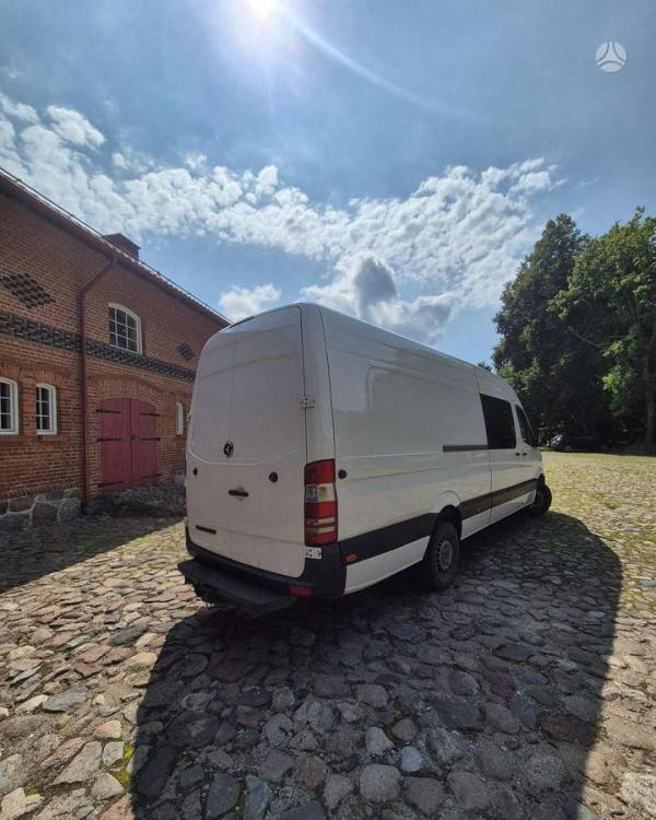 White Mercedes-Benz Sprinter 2013 in Silute, with an engine capacity of 2.20 L and mileage of 550 thousand km for 8200 €, photo 8 on AUTOMOTO.COM.LV