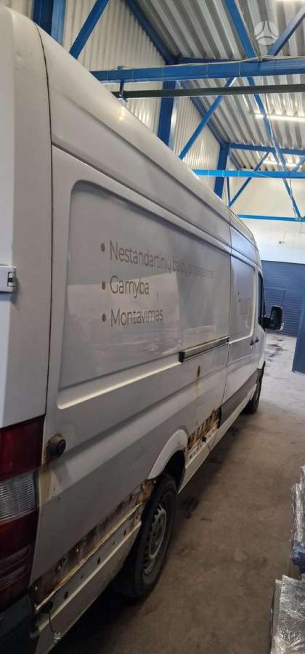 Balts Mercedes-Benz Sprinter 2013 Viļņa, ar dzinēja tilpumu 2.70 L un nobraukumu 310 tūkst. km par 5000 €, foto 9 vietnē AUTOMOTO.COM.LV