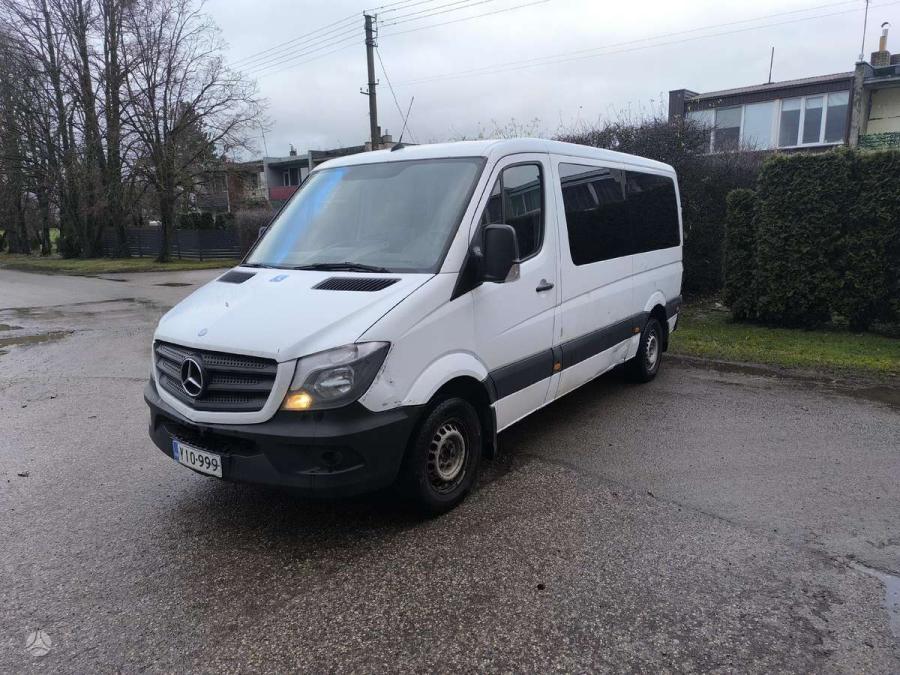 White Mercedes-Benz Sprinter 2014 in Marijampole, with an engine capacity of 2.14 L and mileage of 391 thousand km for 7050 €, photo 1 on AUTOMOTO.COM.LV