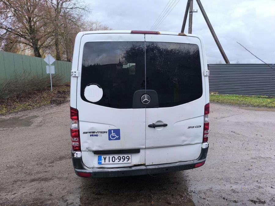 White Mercedes-Benz Sprinter 2014 in Marijampole, with an engine capacity of 2.14 L and mileage of 391 thousand km for 7050 €, photo 4 on AUTOMOTO.COM.LV