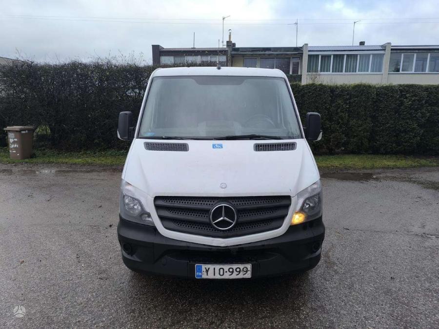 White Mercedes-Benz Sprinter 2014 in Marijampole, with an engine capacity of 2.14 L and mileage of 391 thousand km for 7050 €, photo 8 on AUTOMOTO.COM.LV
