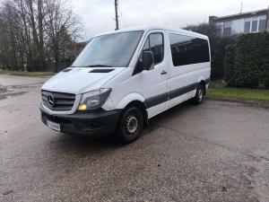 White Mercedes-Benz Sprinter 2014 in Marijampole, with an engine capacity of 2.14 L and mileage of 391 thousand km for 7050 €, photo 9 on AUTOMOTO.COM.LV