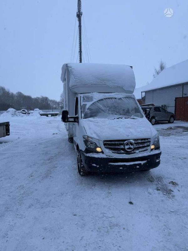 Balts Mercedes-Benz Sprinter 2014 Tauragė, ar dzinēja tilpumu 2.20 L un nobraukumu 480 tūkst. km par 7300 €, foto 2 vietnē AUTOMOTO.COM.LV