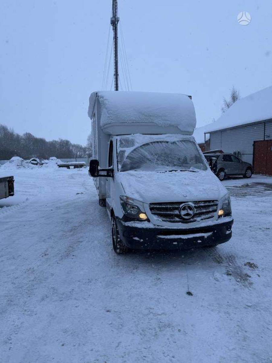 Balts Mercedes-Benz Sprinter 2014 Tauragė, ar dzinēja tilpumu 2.20 L un nobraukumu 480 tūkst. km par 7300 €, foto 2 vietnē AUTOMOTO.COM.LV