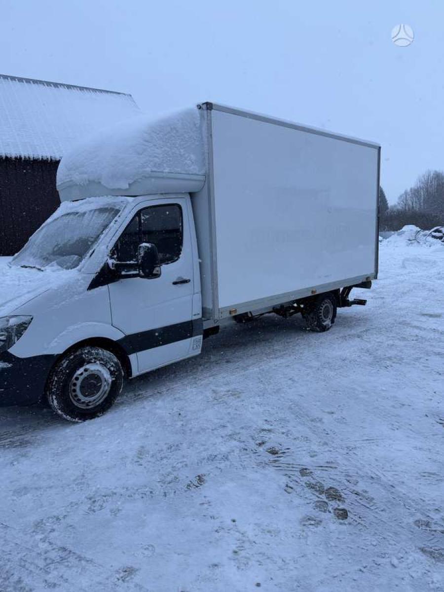 Balts Mercedes-Benz Sprinter 2014 Tauragė, ar dzinēja tilpumu 2.20 L un nobraukumu 480 tūkst. km par 7300 €, foto 4 vietnē AUTOMOTO.COM.LV