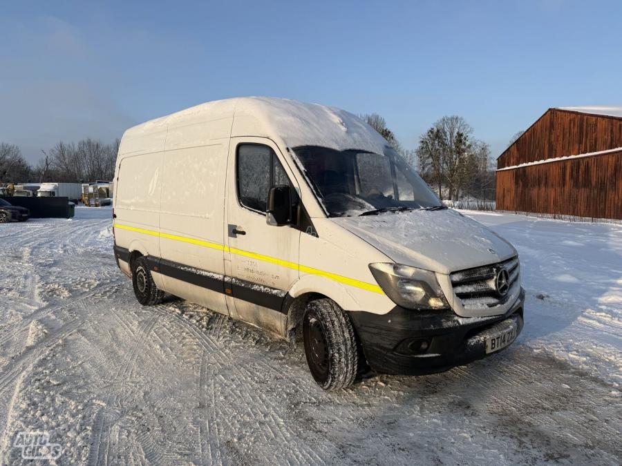 Balts Mercedes-Benz Sprinter 2014 Kauņa, ar dzinēja tilpumu 2.10 L un nobraukumu 205 tūkst. km par 4950 €, foto 1 vietnē AUTOMOTO.COM.LV