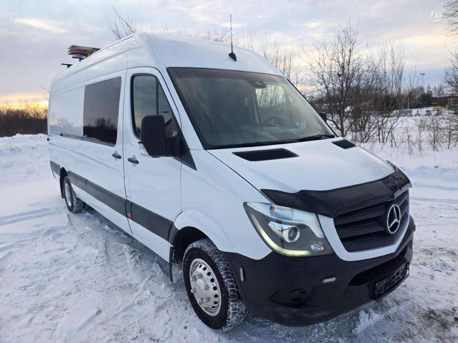 Balts Mercedes-Benz Sprinter 2014 Šauļi, ar dzinēja tilpumu 2.20 L un nobraukumu 103 tūkst. km par 15400 €, foto 1 vietnē AUTOMOTO.COM.LV